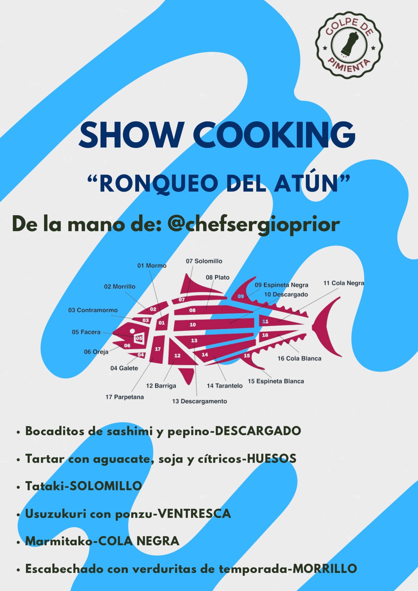 Showcooking ronqueo de atún - E.Leclerc Vitoria-Gasteiz